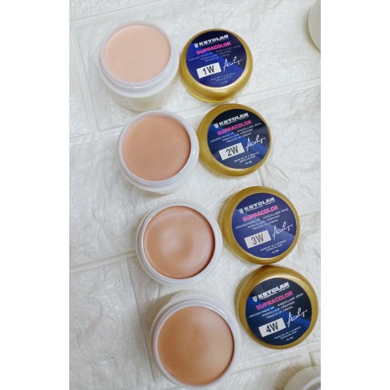 Supracolor(Keryolan) Foundation Cream 10g Supra Kryolan Foundation ...