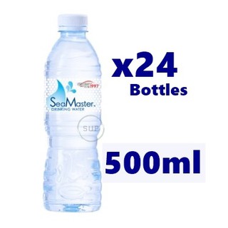 SeaMaster Drinking Water 500ML x 24 Bottles / Mineral Water / Air Minum ...