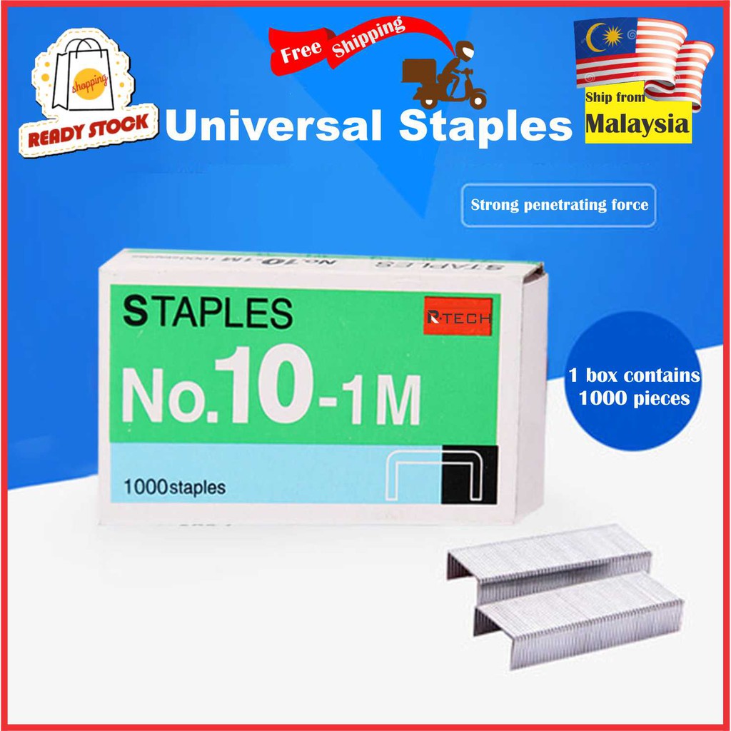 [Ready Stock M'sia] No.10 -1M Staples Stapler stationery Office ...