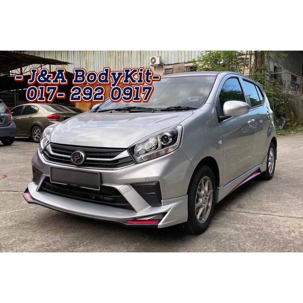 Perodua Axia 2017 Drive 68 Full Set Bodykit With Paint (Including ...