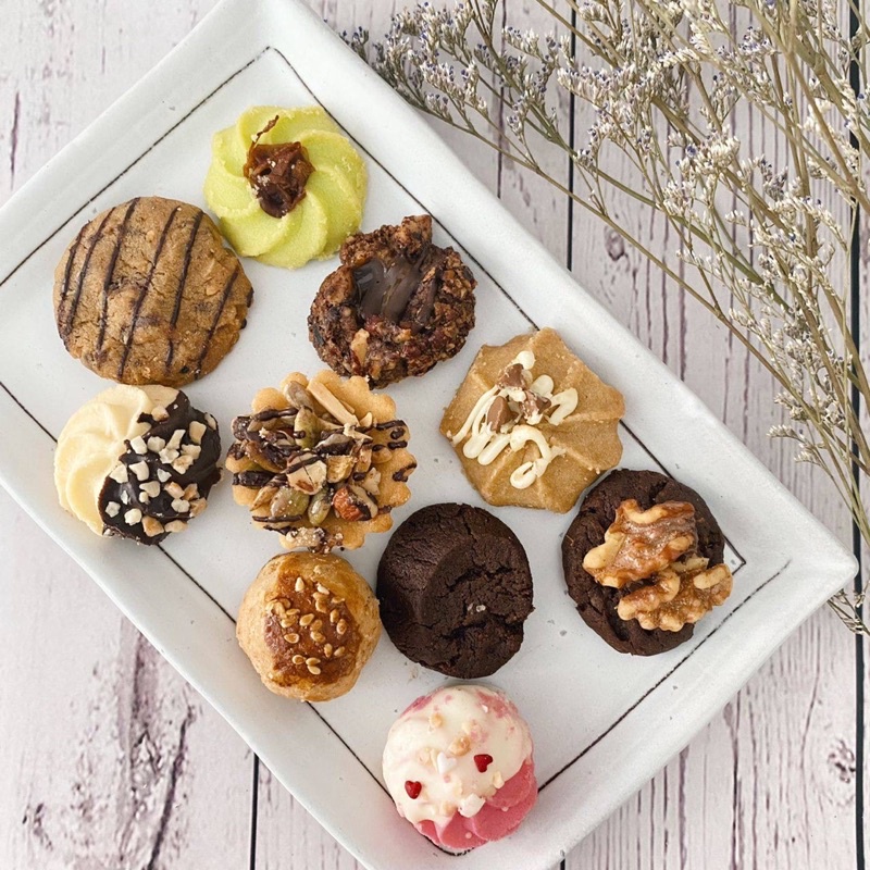 BBBXTC COOKIES PECAN CARABOMB KOROVA SABLES NUTELLA WALNUT FLORENKIES ...