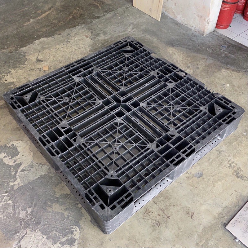 USED PVC PALLET/ PLASTIC PALLET/ 2ND HAND/ SIZE: 110CM X 110CM X 15CM ...