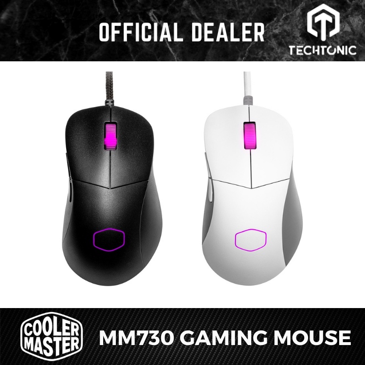 Cooler Master MM730 RGB Wired Gaming Mouse (Black / White) | Shopee ...