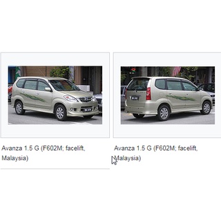 TOYOTA AVANZA F601 F602 F652 RUSH PERODUA ARUZ REAR SHOCKS ABSORBER RS ...