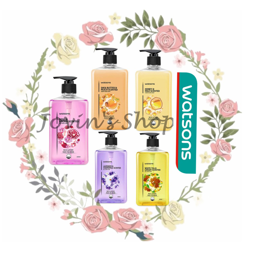 Watsons Gel Hand Wash/Hand Soap 500ml | Shopee Malaysia