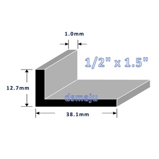 Aluminum Unequal Angle Bar NA Aluminium Angle Corner L Shape Aluminum L ...