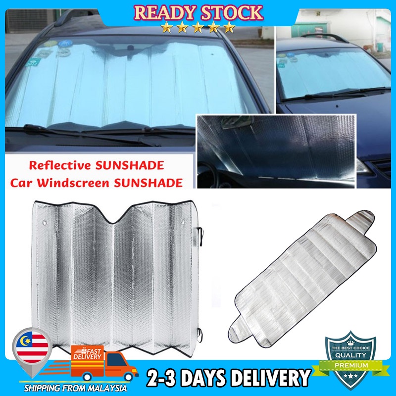 Foldable Car Sunshade Car sun shade front Windscreen Sunshade Reduce ...