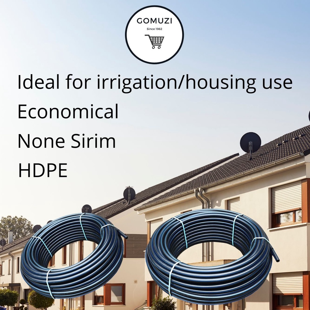 HDPE Poly PE Pipe Black NON SIRIM Polypaip Polypipe Paip Pertanian ...