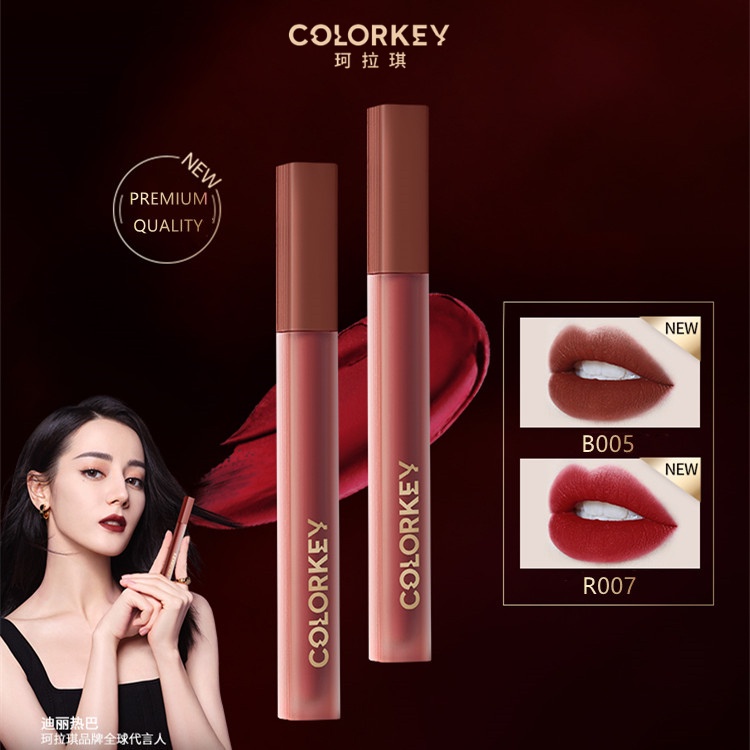 Colorkey Fluffy Matte Lip Cream Powder Matte Liquid Lipstick | Shopee ...