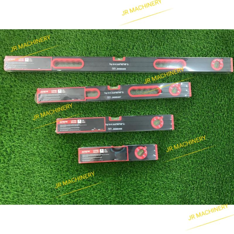 JUNENG WISEUP WATER LEVEL RULER C/W MAGNETIC (12"/30CM & 18"/45CM & 24 ...