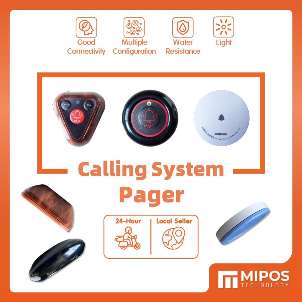 Wireless Table Service Calling System / Wireless Calling System / Pager ...