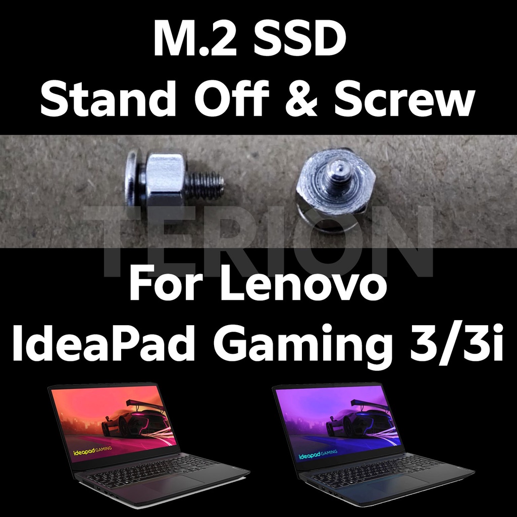 M.2 NVMe SSD Mounting Stand Off & Screw for Lenovo IdeaPad Gaming 3/3i ...