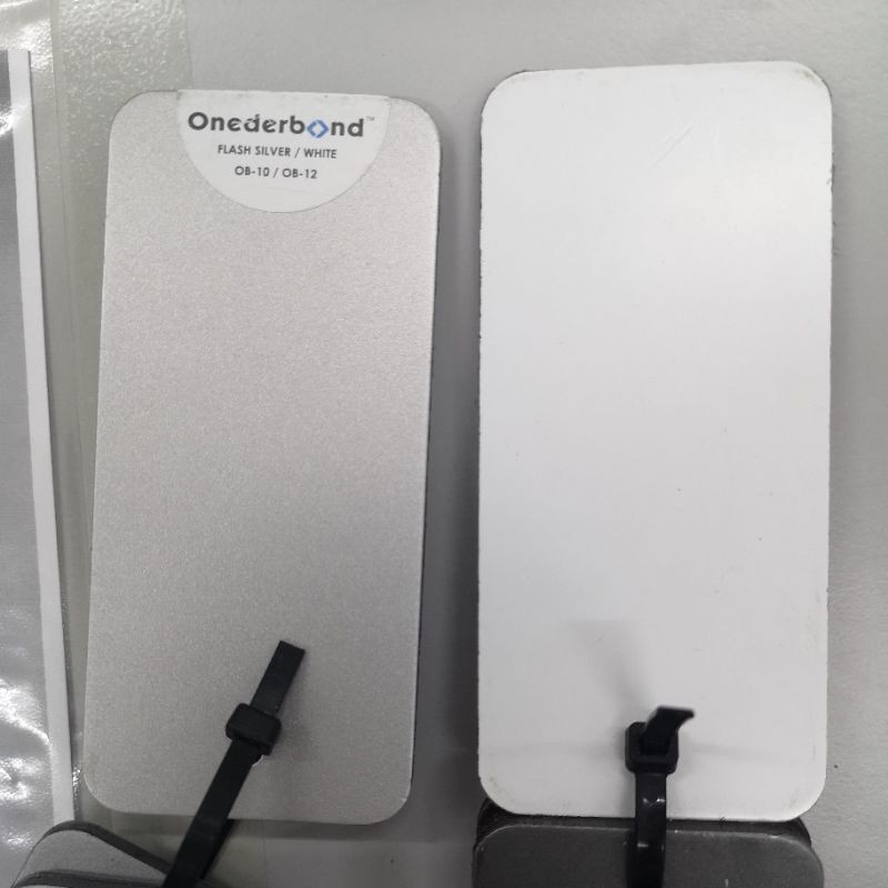 Silver / White Color Aluminium Composite Panel 4mm Thickness ACP Sheet ...