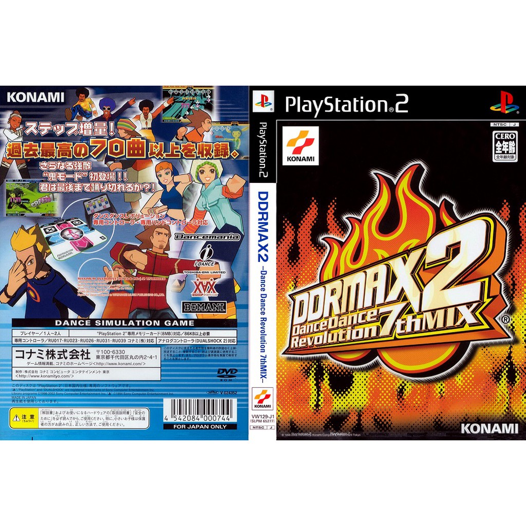 [PS2 Games] DDR MAX 2 Dance Dance Revolution 7th Mix (J) | Shopee Malaysia