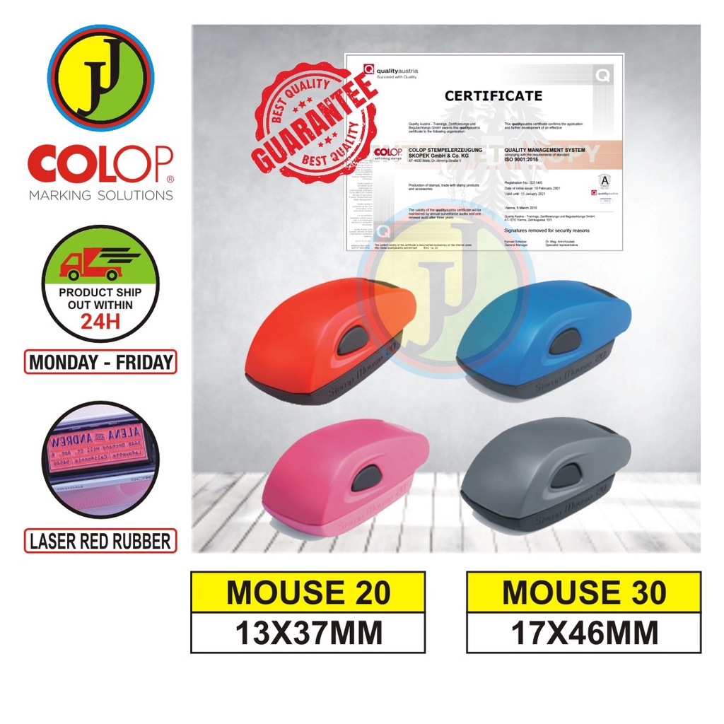 COLOP Stamp Cop Nama Stamp Chop Mouse Stamp Rubber Stamp Nurse Stamp ...