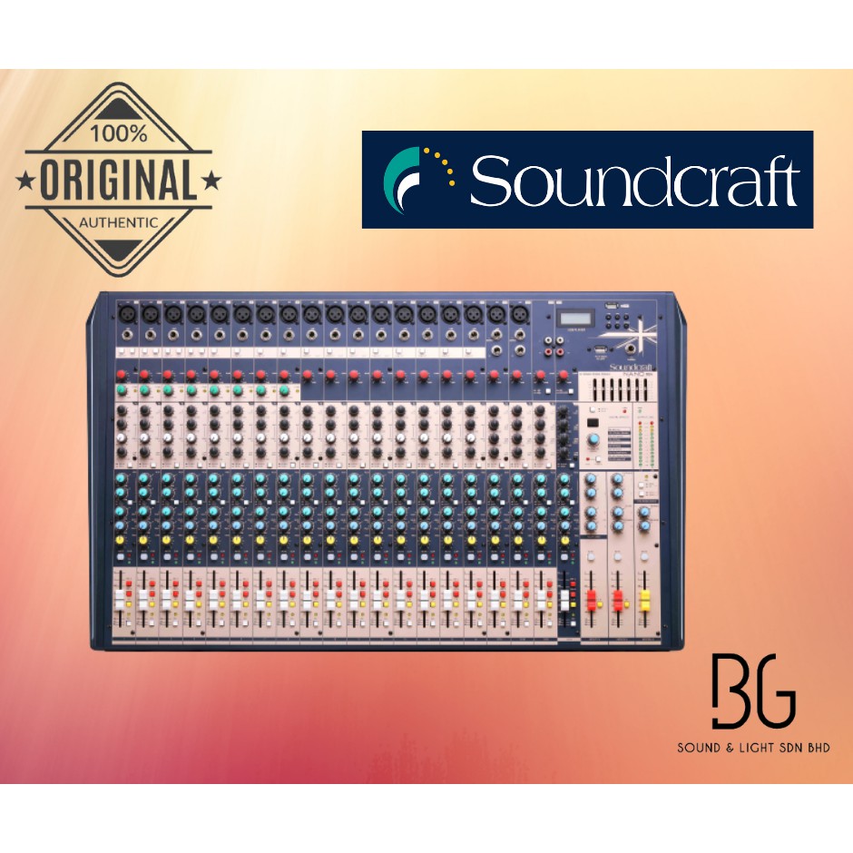 SOUNDCRAFT NANO M24 Multi-channel analog mixer | Shopee Malaysia