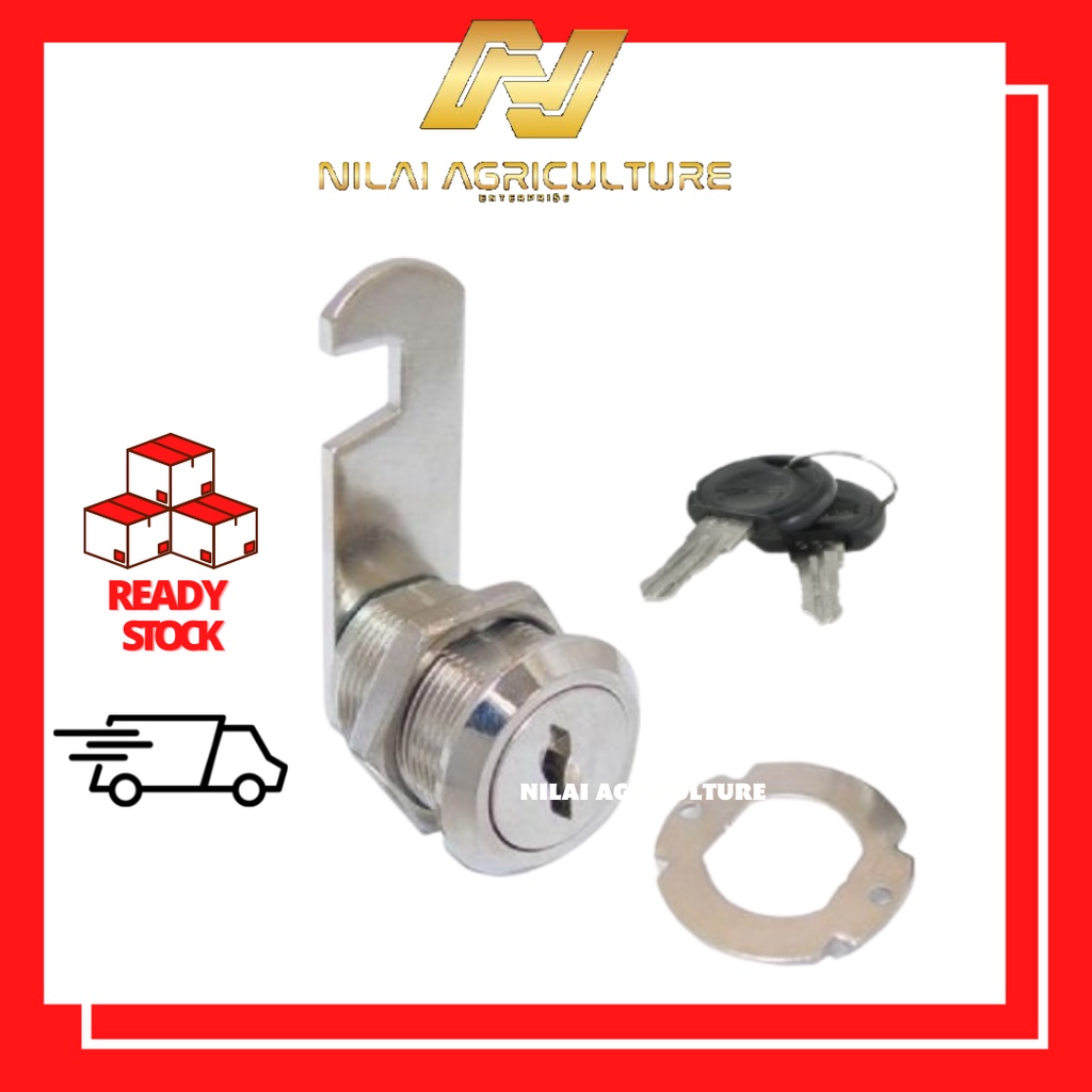 EXCEL Cam Lock Drawer Locker 30mm (2 SPARE KEY) | Shopee Malaysia