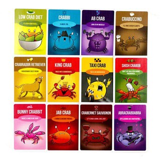 You've Got Crabs Card Game Family Party Games (English Version ...