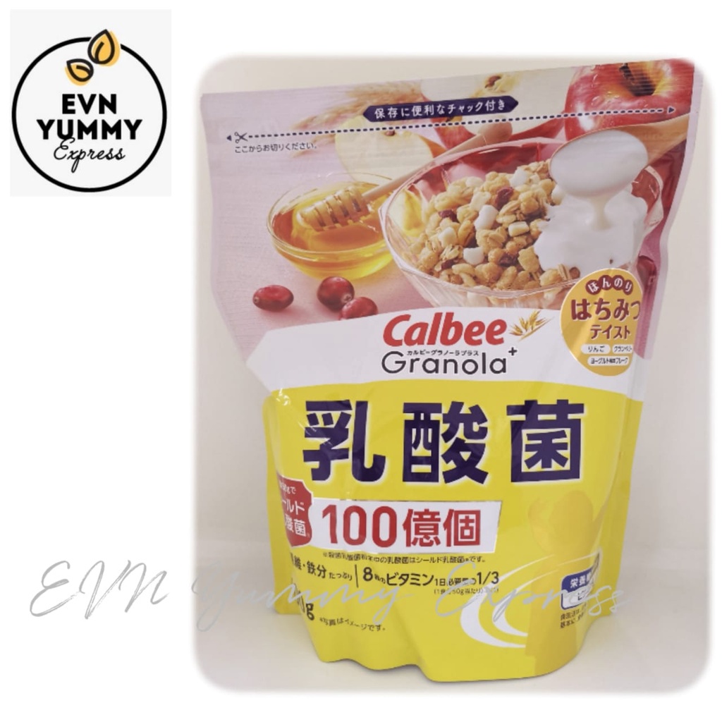 CALBEE GRANOLA PLUS LACTIC ACID BACTERIA 400GRMS | Shopee Malaysia