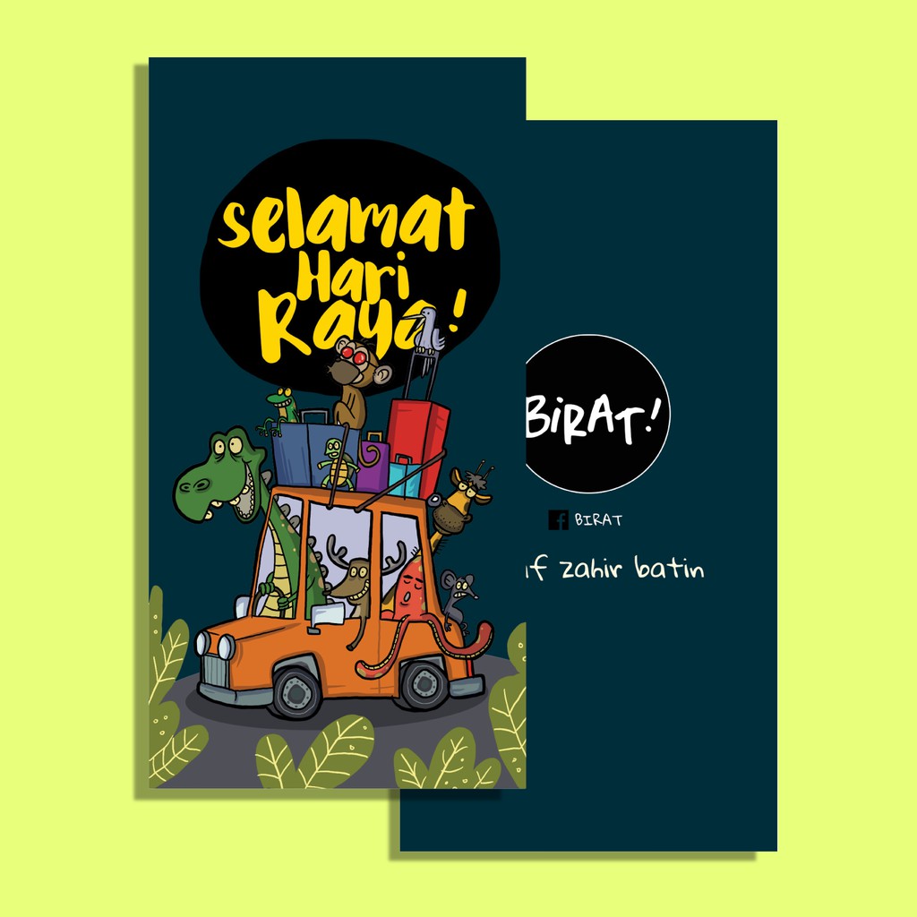 Sampul Duit Raya Komik Birat 2021 - Balik Kampung (10pcs/1 pack ...