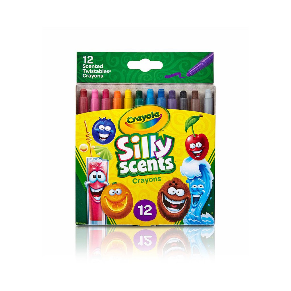 Crayola Silly Scents Mini Twistables Scented Crayons 12ct. | Shopee ...