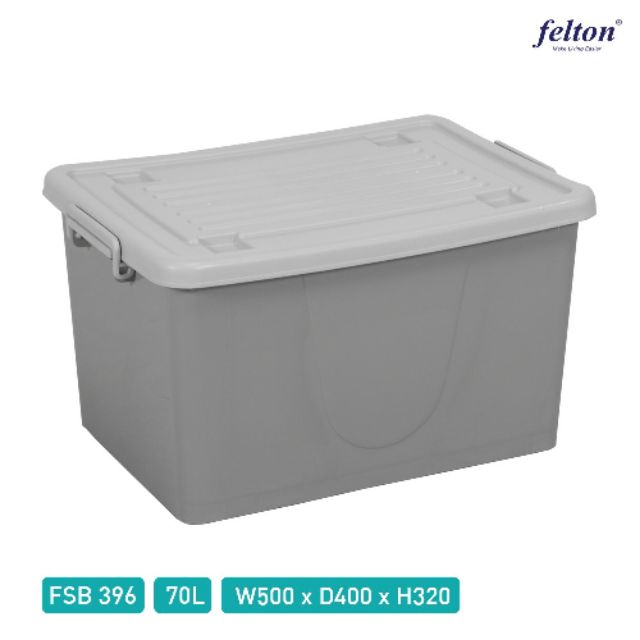 Felton Storage Box (FSB396) / Stackable box / Kotak Barangan / Plastic ...