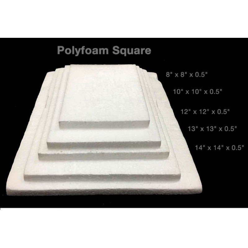 Poly foam Gabus poliform polystyrene foam square | Shopee Malaysia