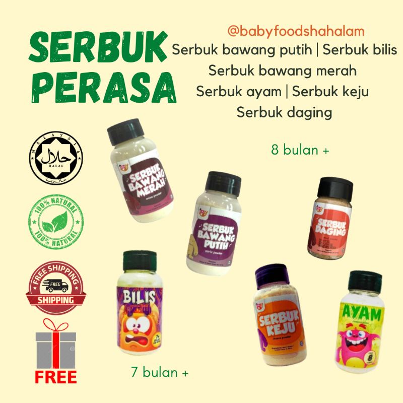 PENAMBAH RASA BABY & FAMILY - SERBUK PERASA IZZLY | Shopee Malaysia