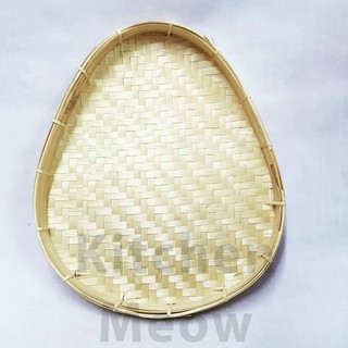 Mini Nyiru Anyaman Tampi Buluh bercorak Woven Rattan Handmade Anyaman ...