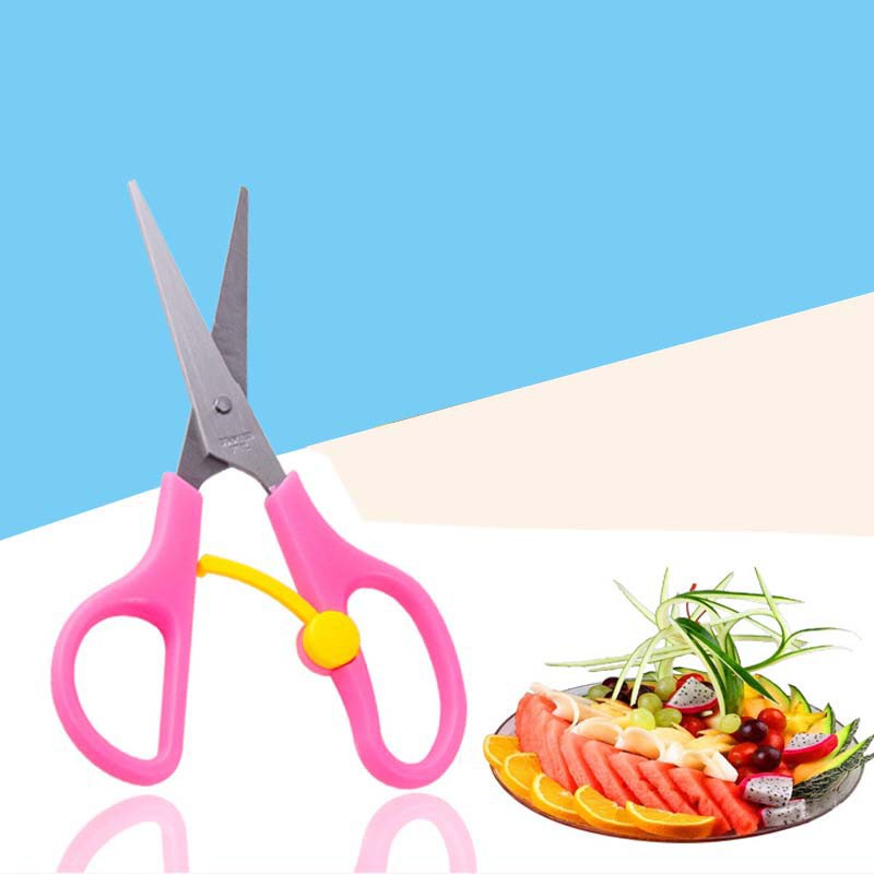Baby Food Scissors Kids Kitchen Scissors Multifunction Picnic Tool for ...