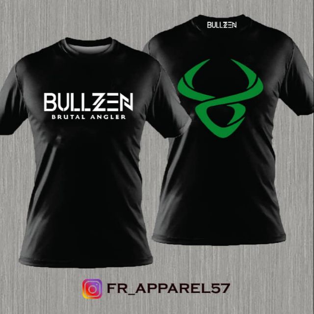 Baju Pancing Bullzen v2/V3 microfibre / T-shirt Pancing Bullzen v2/v3 ...