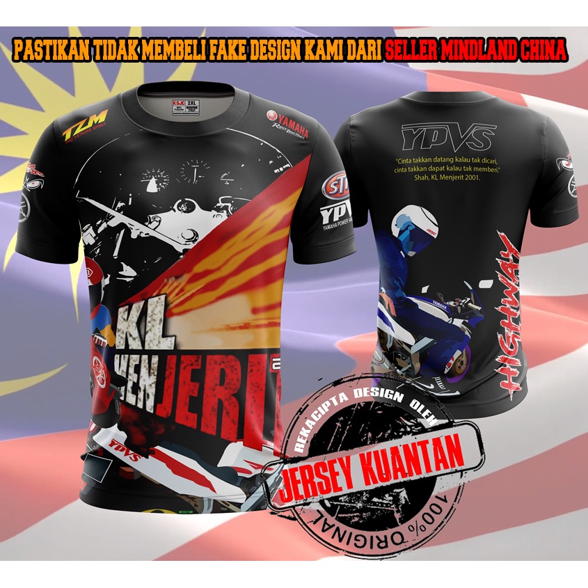 Baju yamaha tzm KL Menjerit 2021 (Short./LongSleeve) | Shopee Malaysia