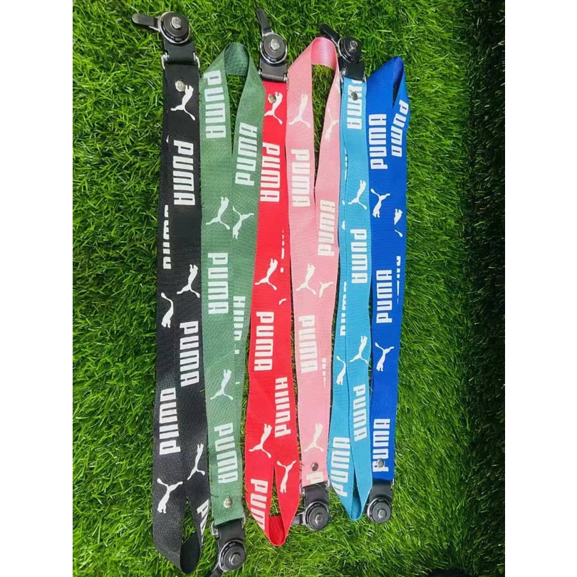 PUMA Phone Mobile Lanyard Long Rotating Buckle Split Short Hang String ...