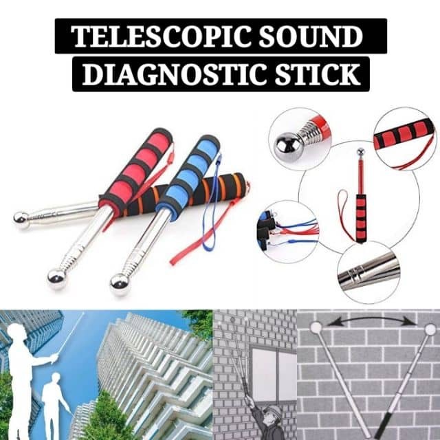 TAPPING ROD MOSAIC TESTER TILE TESTER TILE CHECK EXTENDABLE HOLLOW WALL ...