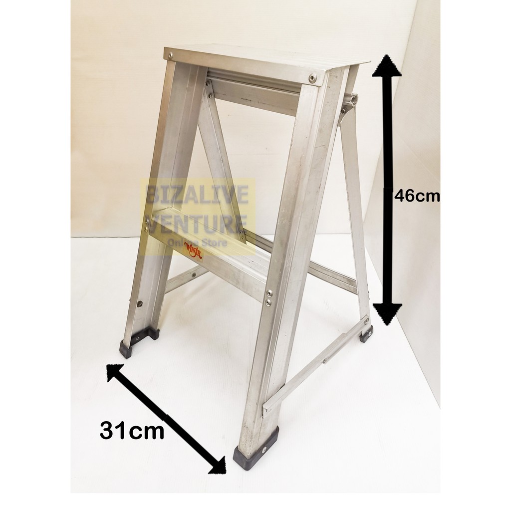 Aluminium Ladder | Short Ladder | Lightweight Aluminium Step Ladder | 2 ...