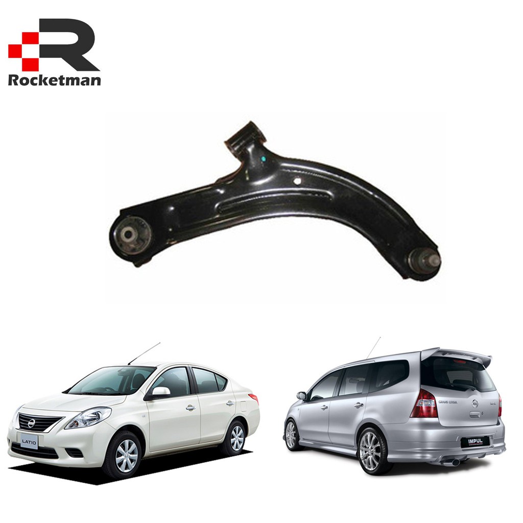 OEM PREMIUM LOWER ARM NISSAN GRAND LIVINA LATIO ( 54500-EW000 / 54501 ...