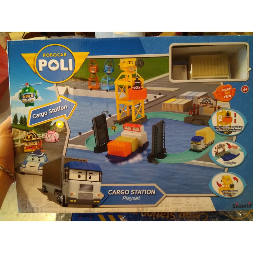 Robocar POLI Cargo Station Playset 100% Original Authentic | Shopee ...