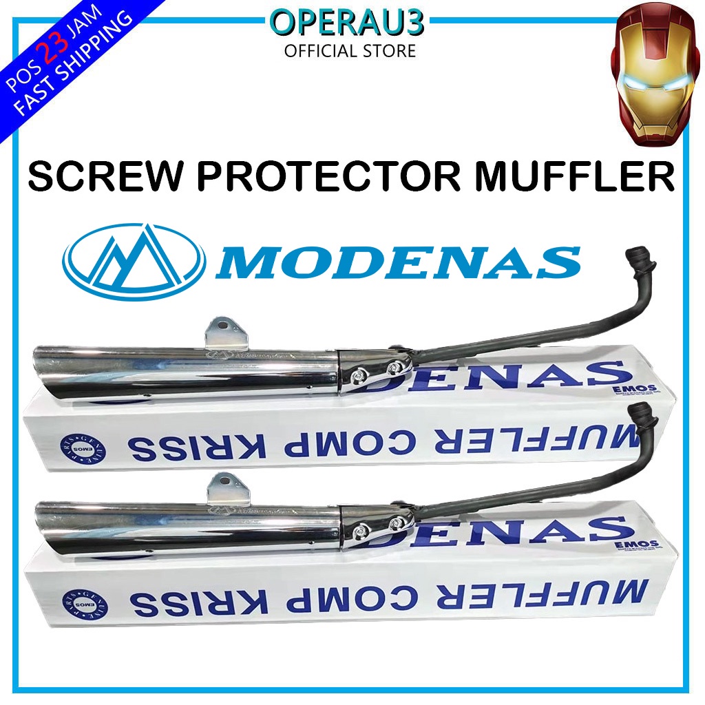 MODENAS KRISS110 EXHAUST PIPE MUFFLER EKZOS EXZOS PIPE KRISS1 KRISS-110 KRISS 110 KRISS 1 KRISS ...