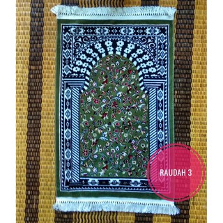 PREMIUM KARPET SEJADAH RAUDAH RAUDHAH MASJID NABAWI TEBAL | Shopee Malaysia