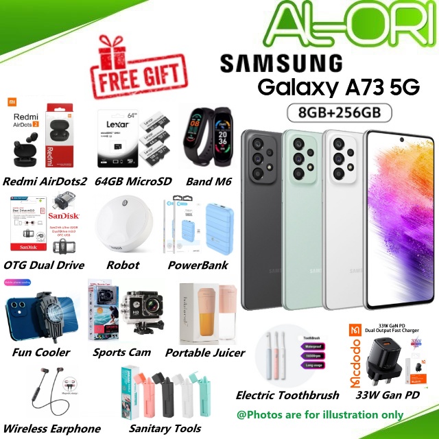 SAMSUNG Galaxy A73 5G | SM-A736 (8GB+256GB) Original Samsung Malaysia ...