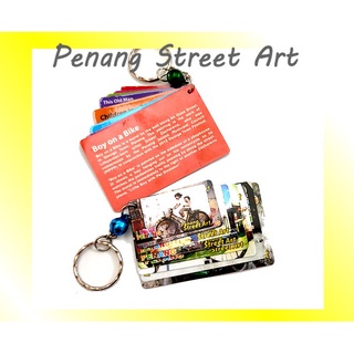 Keychain Penang Street Art Kuala Lumpur Melaka Penang Bridge Ferry ...