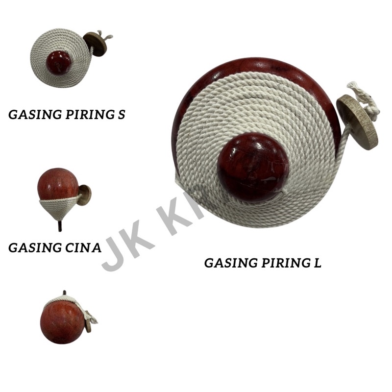Gasing Traditional Kayu / Wooden Spinning Top / Gasing Kayu Murah ...