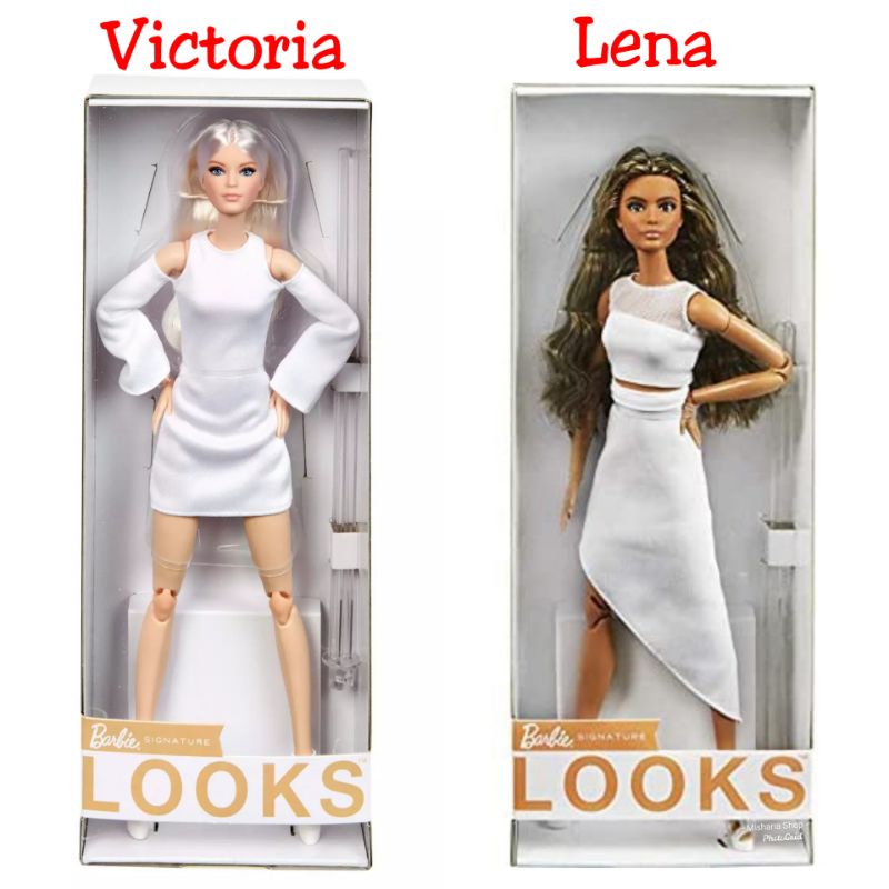 Barbie Made to Move Signature Looks Blonde Victoria or Brunette Lena ...