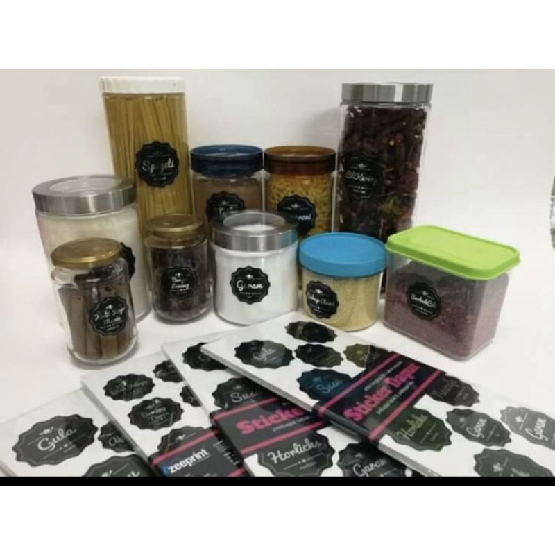 STICKER LABEL REMPAH RATUS 75PCS | Shopee Malaysia