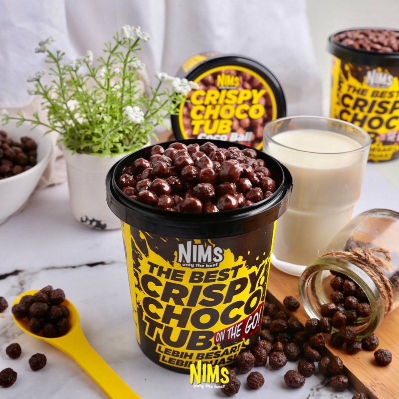 NIMS CRISPY CHOCO TUB | Shopee Malaysia