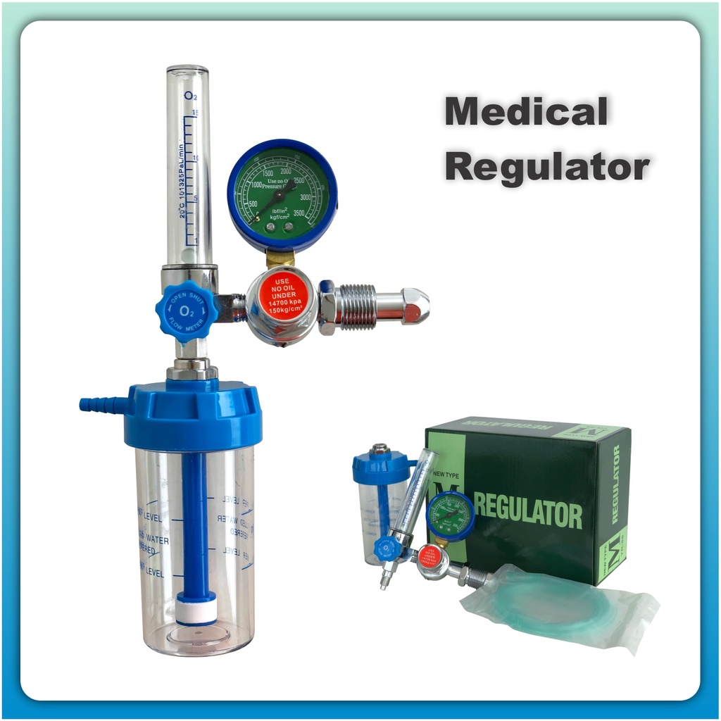 [READY STOCK] Medical oxigen flow meter regulator flow meter oxygen ...