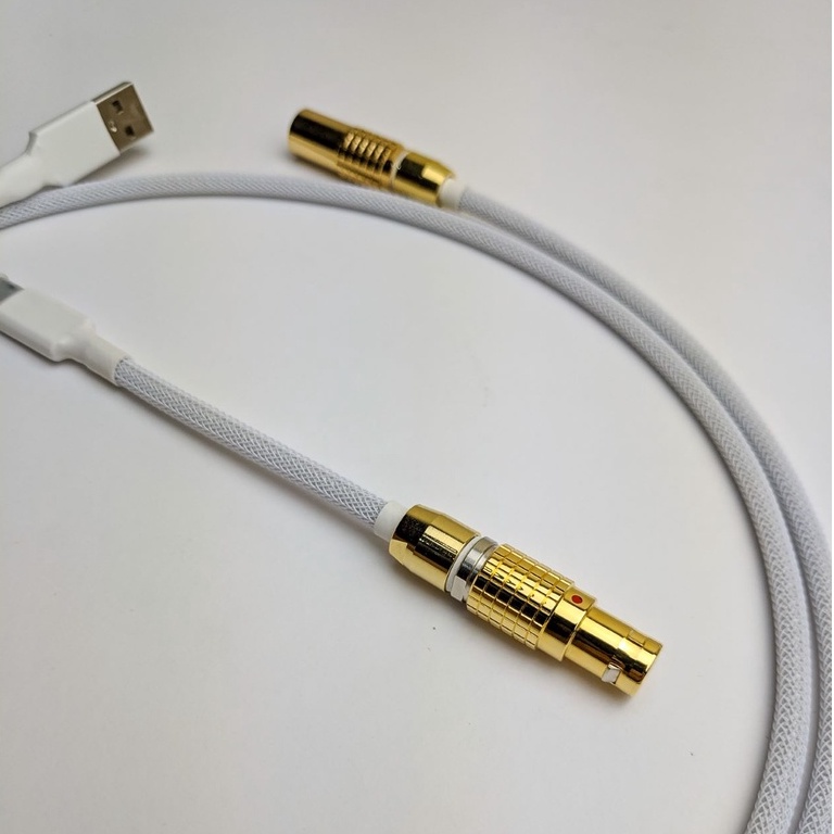 CUSTOM GX16/YC8/LEMO STRAIGHT TYPE C KEYBOARD CABLE | Shopee Malaysia