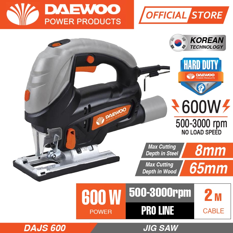 DAEWOO 600W JIG SAW DAJS600 CUTTER MACHINE BEVEL CUT MESIN POTONG KAYU ...
