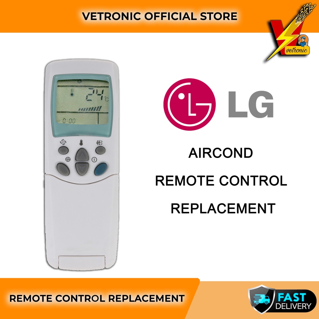 LG Aircond Air Conditioner Airkon Remote Control Replacement Remot ...