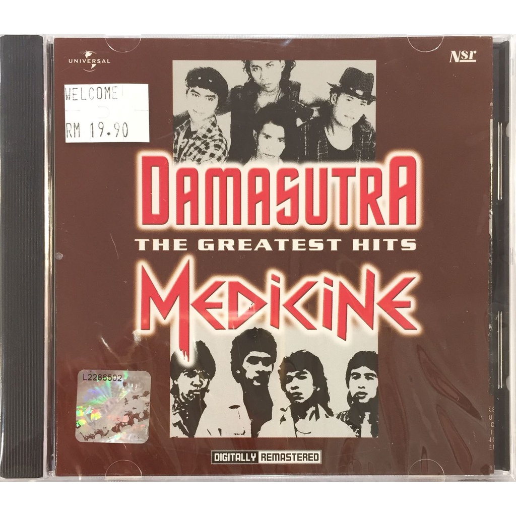 DAMASUTRA & MEDICINE - The Greatest Hits (CD) | Shopee Malaysia